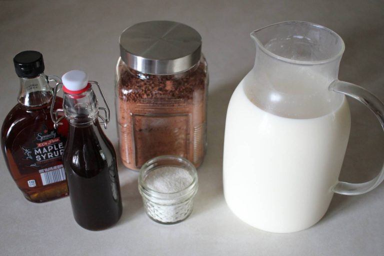 Homemade Chocolate Milk Recipe - This House of Dreams